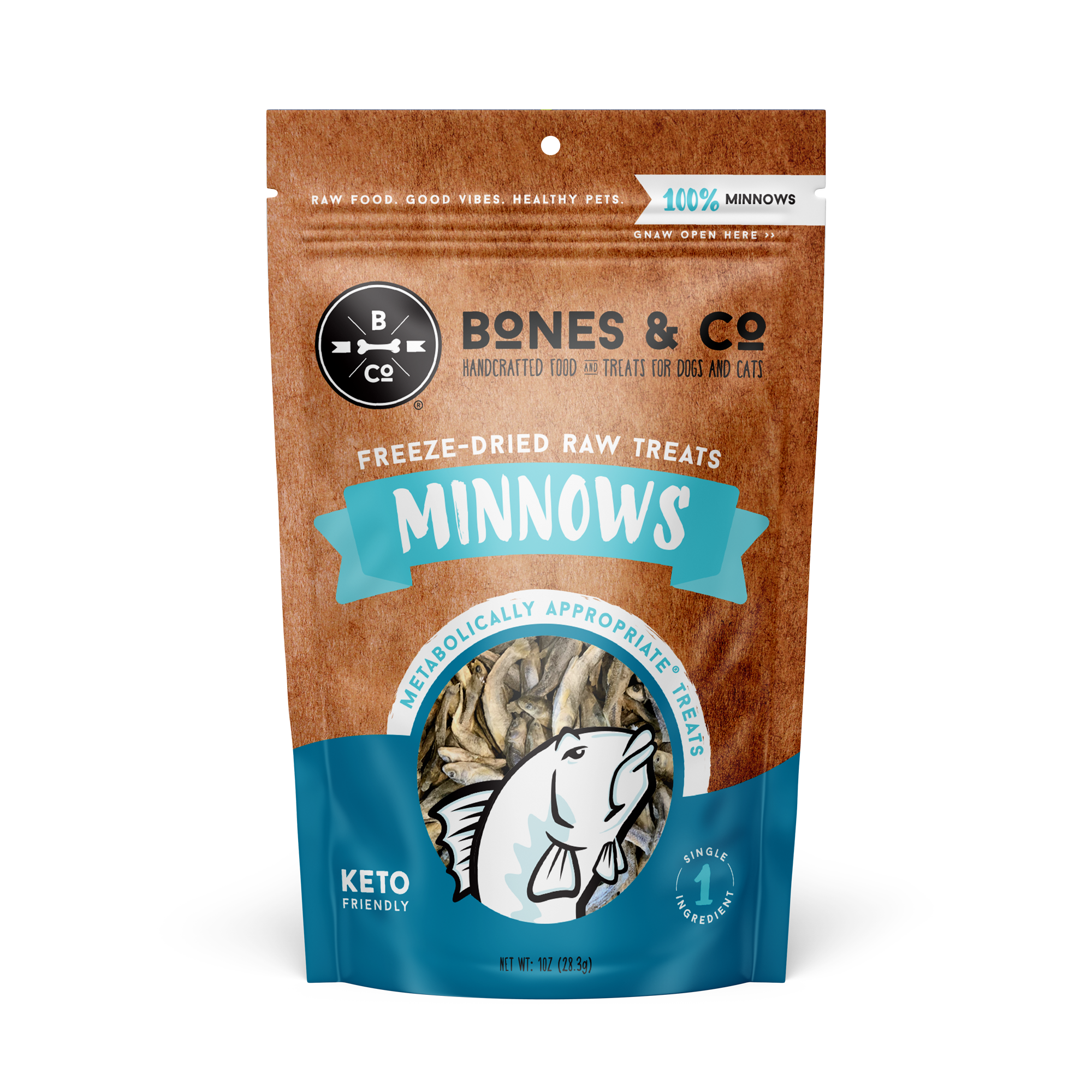 Bones & Co Freeze Dried Minnows 1oz For Cat/Dog – Bernal Beast