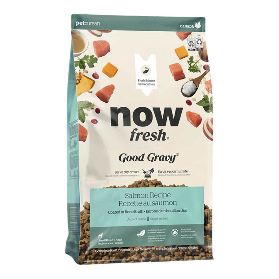 Now Fresh Good Gravy Small Breed Salmon 12lb For Dogs - Bernal Beast